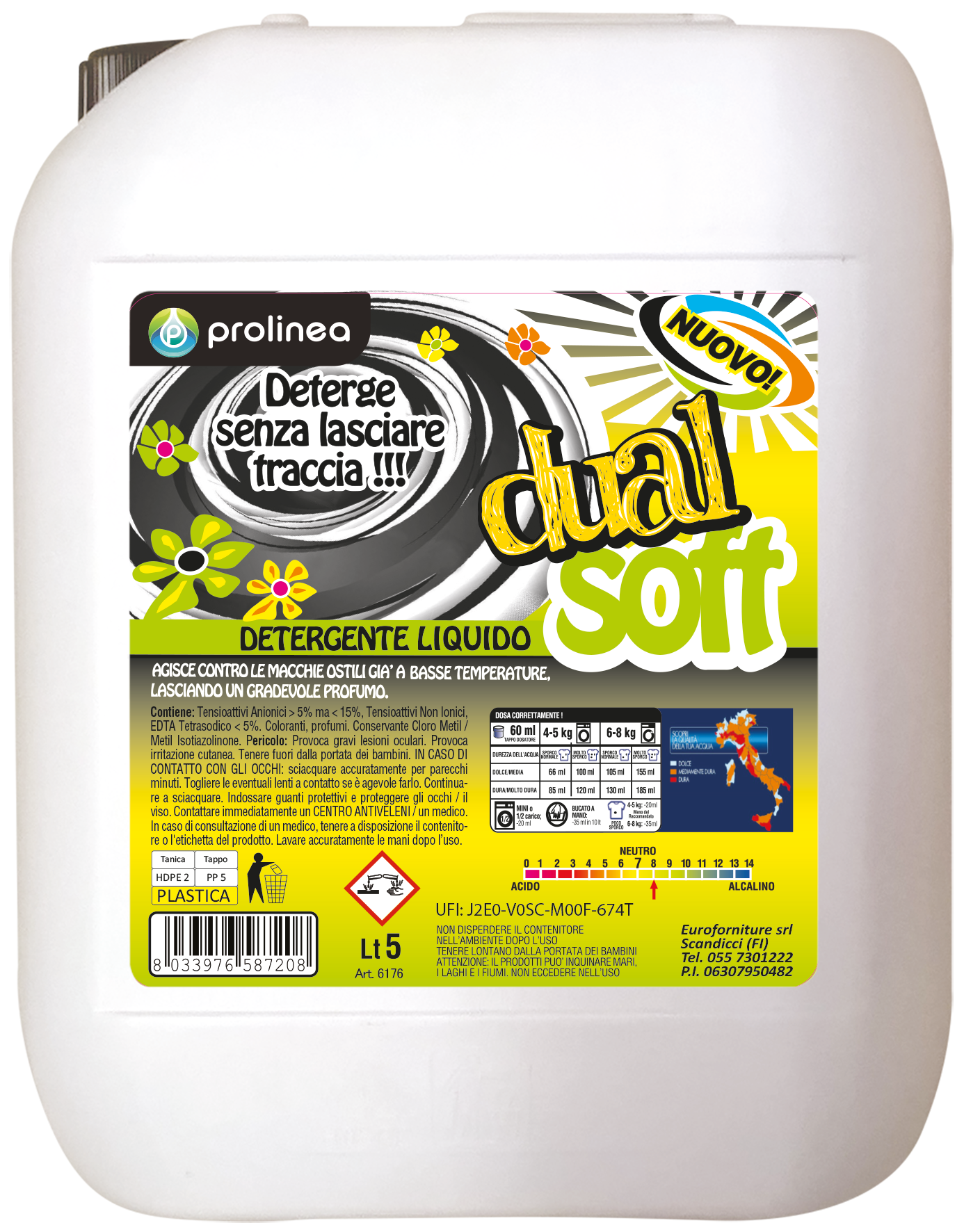 DUAL SOFT DETERGENTE - Prodotti per la pulizia industriale e domestica ...