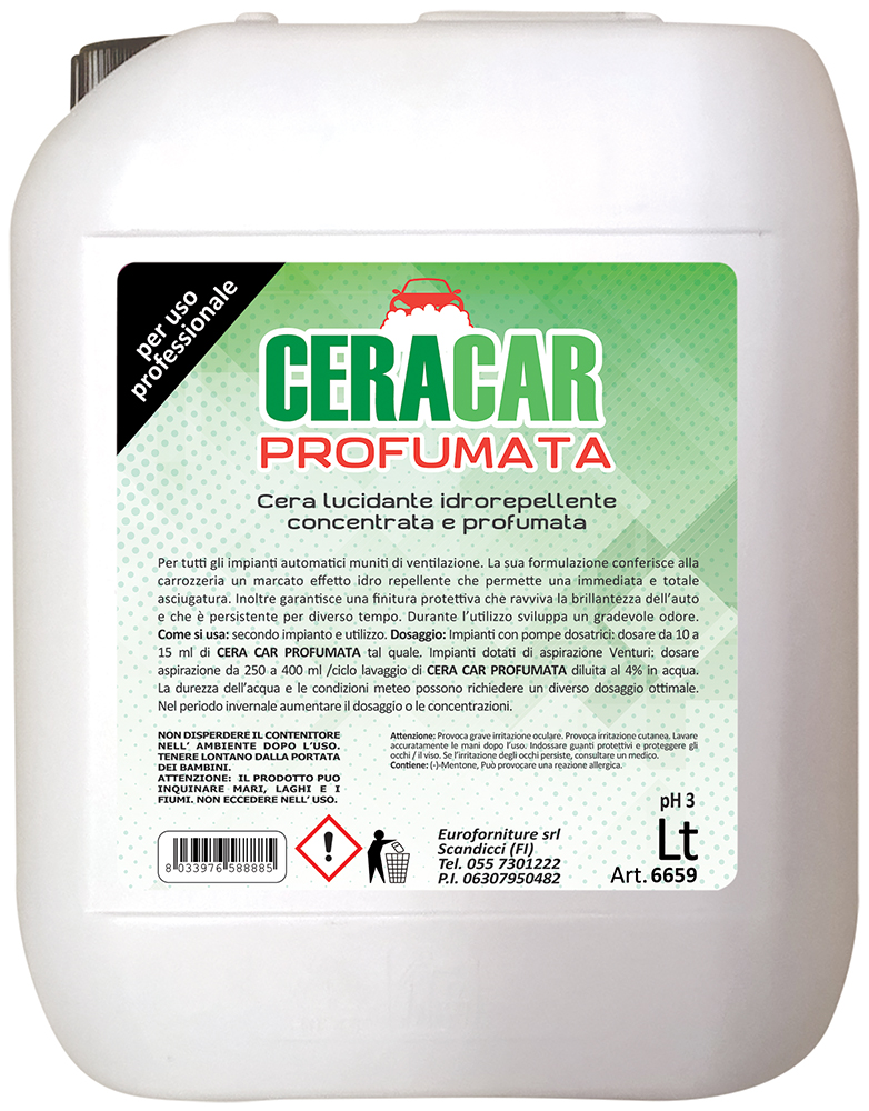 CERA CAR PROFUMATA - Prodotti per la pulizia industriale e domestica ...