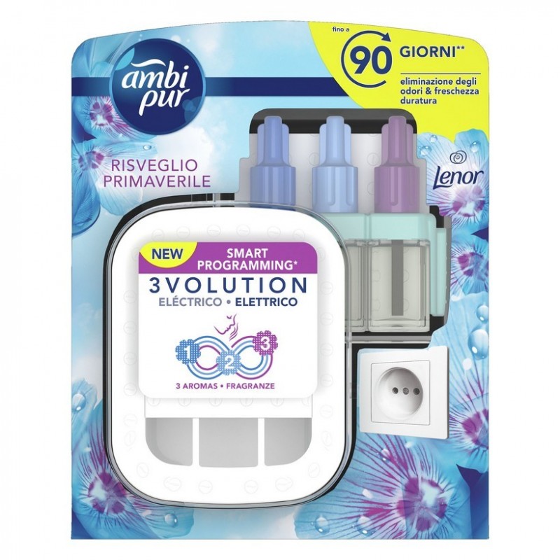 AMBI PUR 3VOLUTION BASE CON RICARICA RISVEGLIO PRIMAVERILE - Prodotti ...
